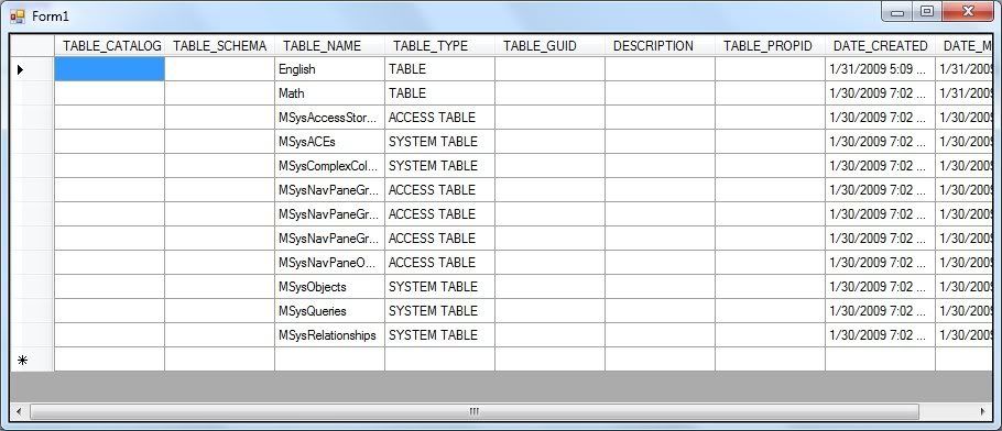 [RESOLVED] Display Table List in ComboBox-VBForums