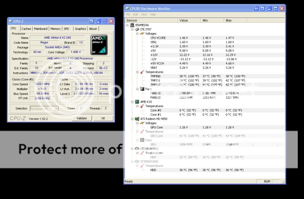 AMD Athlon II X2 240 Regor 2.8 | Overclock.net