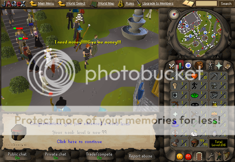 Noob Lvl - Achievements - Sal's RuneScape Forum