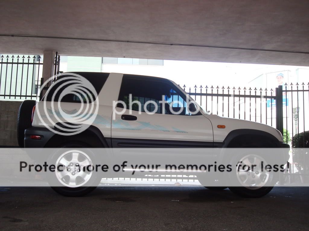 Here is my '96 Rav after a nice CLAY & WAX!!!!!!!! | Toyota RAV4 Forums